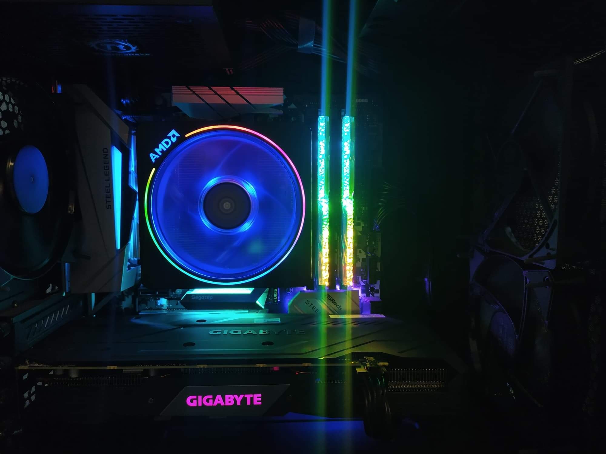 ซิงค์ AMD Wraith Prism with RGB LED มือ2 | Shopee Thailand