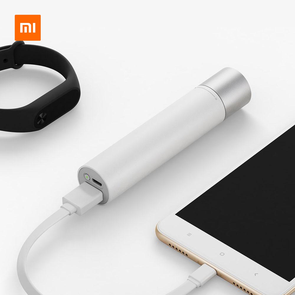 Xiaomi LED Minimalist Portable Flashlight with Power Bank - macmodern ...