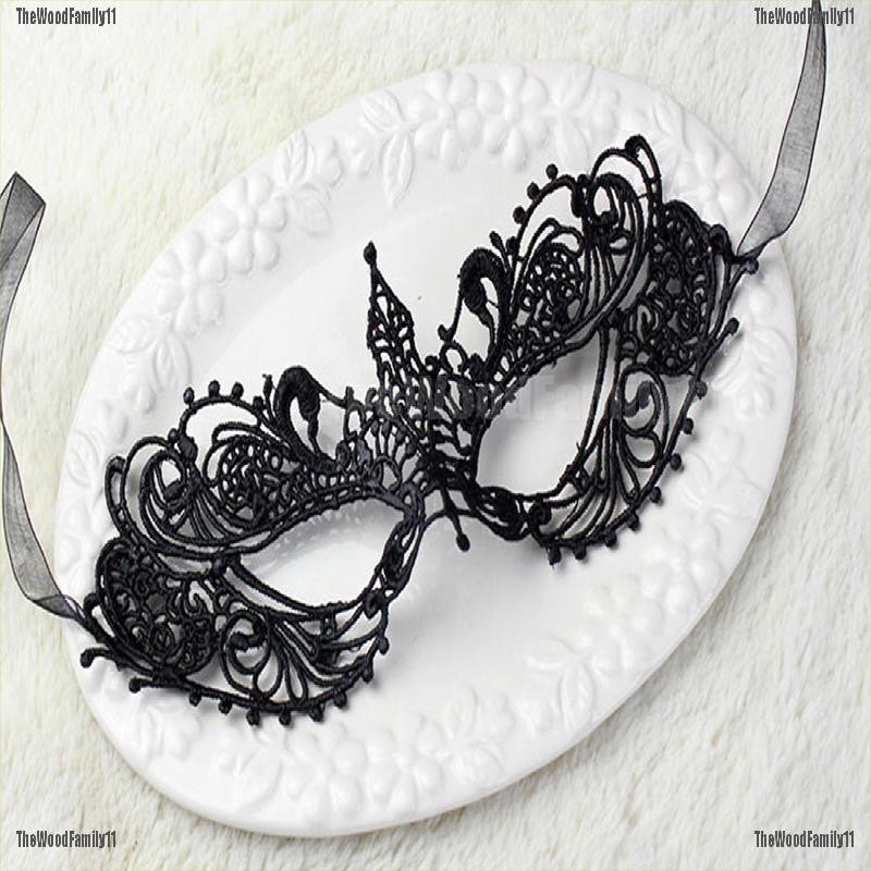 TWF Eye Mask Sexy Lace Venetian Masquerade Ball Halloween Party Fancy ...