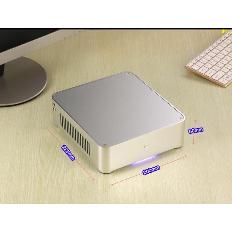 ☄แท้ Realan e.Mini E-W60 w80MINI ITX all-aluminum mini HTPC case ...