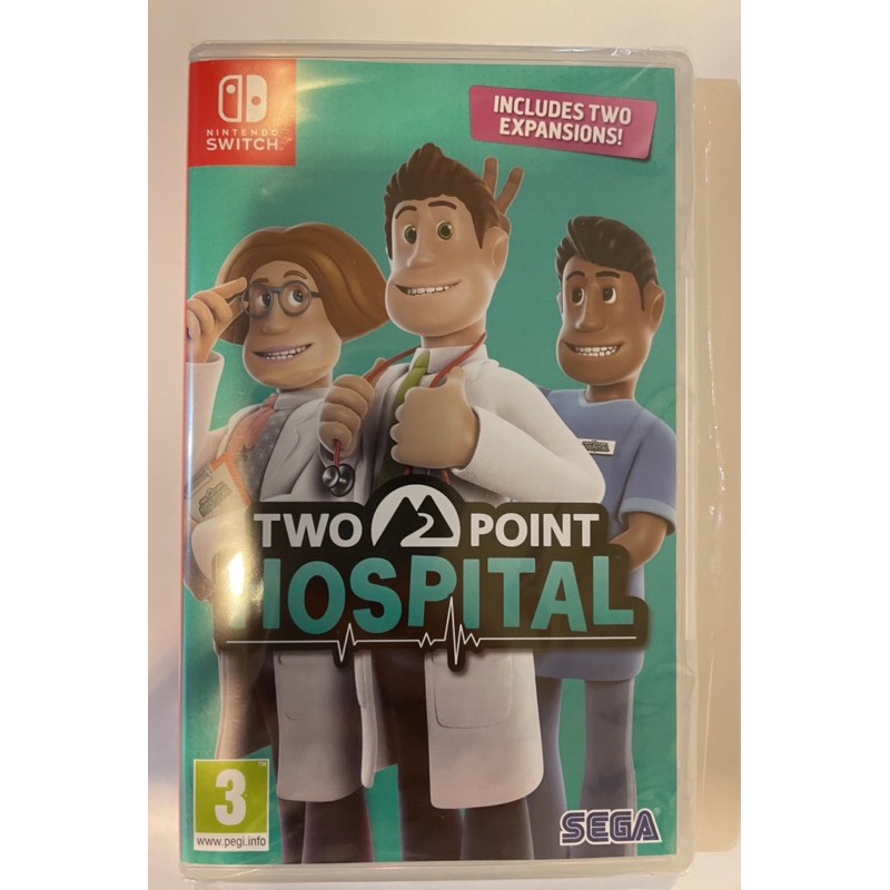 แผ่นเกมส์ Nintendo Switch Two Point Hospital - captainhoook - ThaiPick
