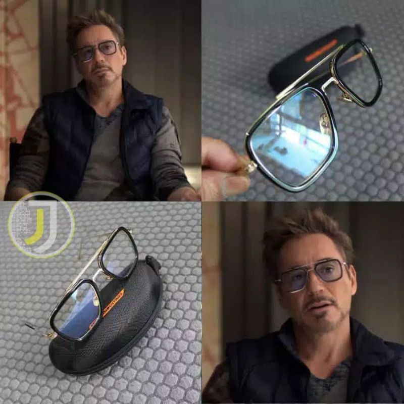 Edith Stark แว่นตา / Tony Stark แว่นตาแฟชั่น HV9D - 9hxd4mf2zy - ThaiPick