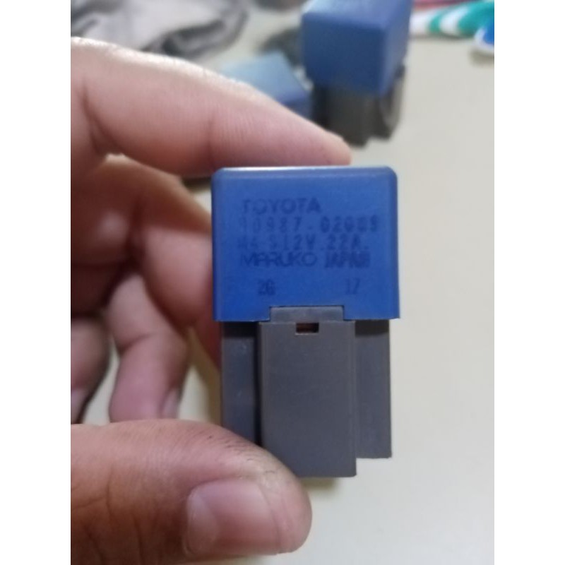 รีเลย์โตโยต้า RELAY TOYOYA 90987-02009 (M4-S 12V 22A) ยี่ห้อMARUKO มือ ...