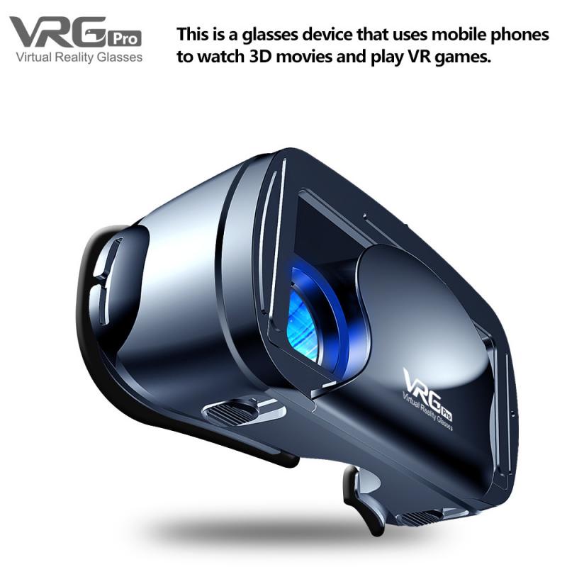 vr แว่นตา：2021 New Virtual Reality 3D VR Smart Glasses Helmet WideAngle ...