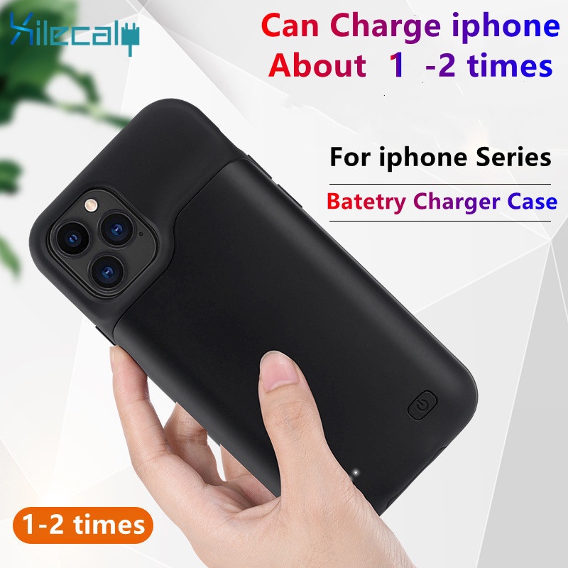 Power Bank Case For iPhone 13 12 Pro Max 12 Mini 11 Pro Max XR XS Max ...