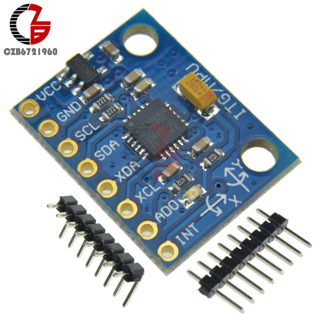 GY-521 MPU-6050 MPU6050 Module 3 Axis analog gyro sensors+ 3 Axis ...