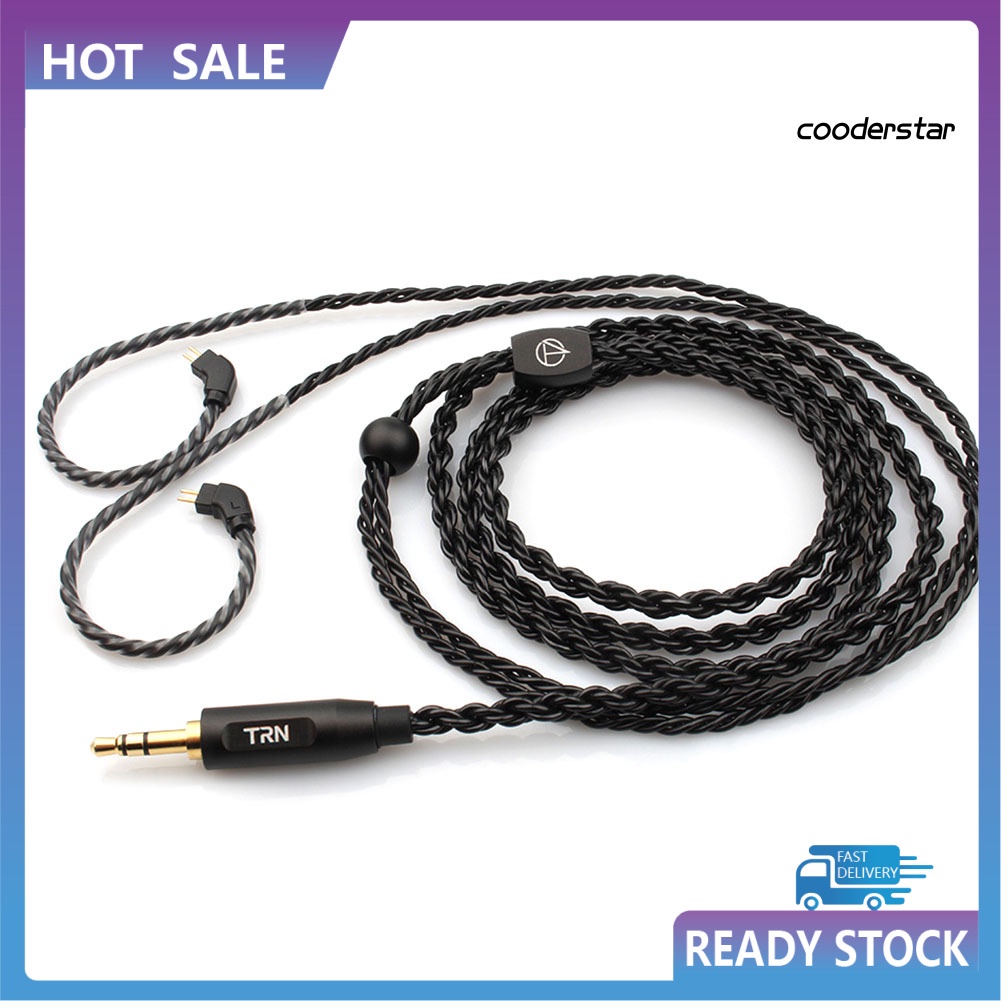 COOD-Ea TRN 0.75mm0.78mmMMCX Replace Braided Wired Earphone Headphones ...