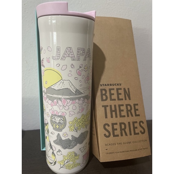 Starbucks Japan Stainless steel bottle with JAPAN spring design ...