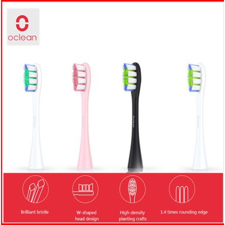 หัวแปรงสีฟันไฟฟ้า 2 ชิ้น สําหรับ oclean z1 one/se/air/x - finevips.th - ThaiPick