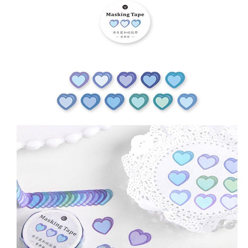 KENTON Creative Heart shape tape Multi-function Label Masking Tape ...