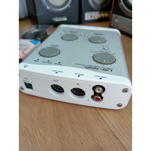 (ส่งฟรี)TASCAM US-122L USB MIDI 2-in 2-out Audiointerface Zero-latency ...