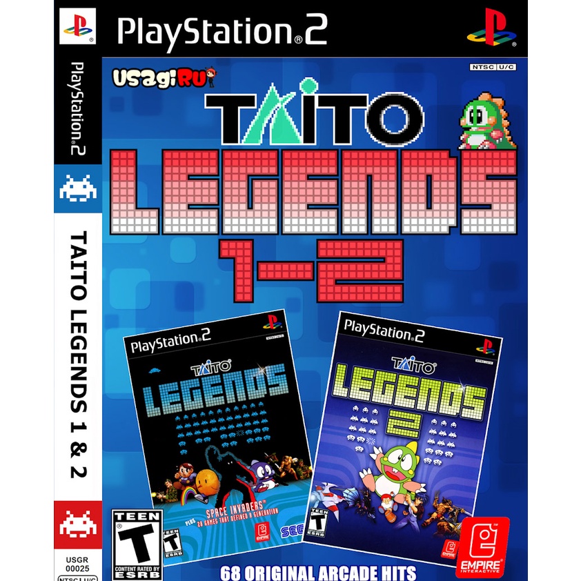 Ps2 // Taito Collection - รวมสุดยอดเกมส์อาเขตของค่าย Taito เป็น 2 in 1 ...