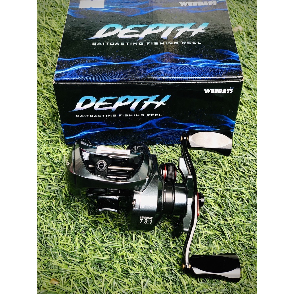 รอกตกปลาหยดน้ำ สำหรับตีเหยื่อปลอม รุ่น WEEBASS DEPTH - kp.fishing99 - ThaiPick