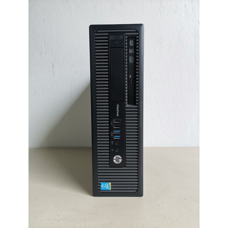 คอมมือสอง สภาพดีมาก ใช้เรียนออนไลน์ งานกราฟฟิค รุ่น HP Prodesk CPU Core ...