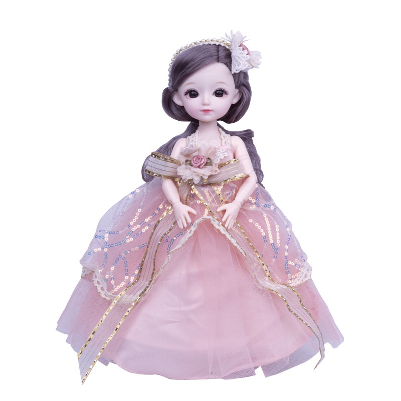 เจ้าหญิงตุ๊กตาNew BJD 30cm Doll 12 Inch Girl Dress U Doll Set Swing Toy ...