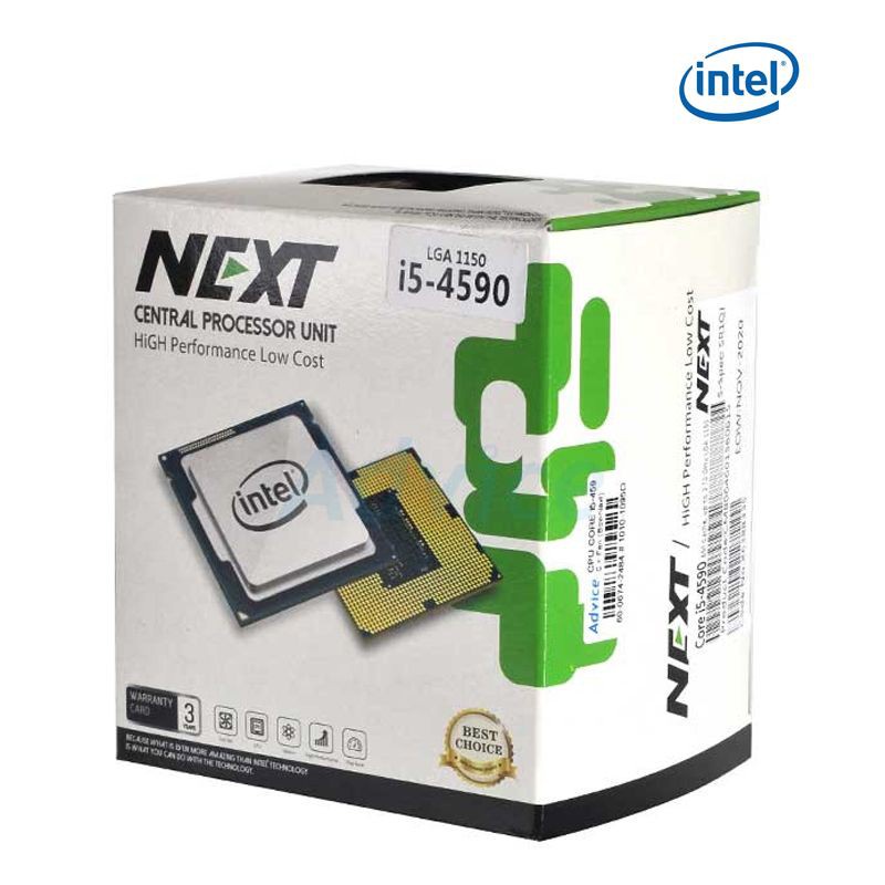 [ทักแชทรับโค้ด] INTEL CPU รุ่น Core i5 - 4590 (Box-Fan Next) | Shopee ...