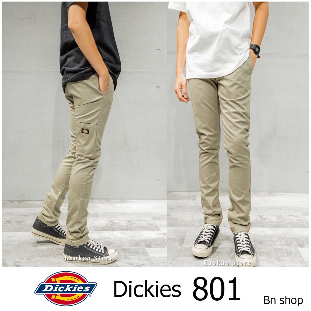 กางเกงDickies ทรงขากระบอก 801 กางเกง ดิกกี้ กางเกง Dickies ใส่เเล้วดุดีมาก กางเกงขายาว 5 กระเป๋า ...