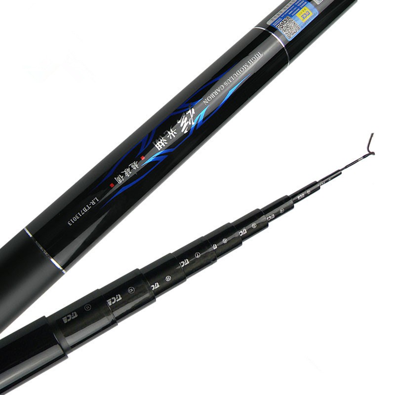 Biodrogaแสงจ้าทะเลสาบ 10111213เมตรปลาดุกยาวเสาแบบดั้งเดิมคันเบ็ดคันเบ็ด ...