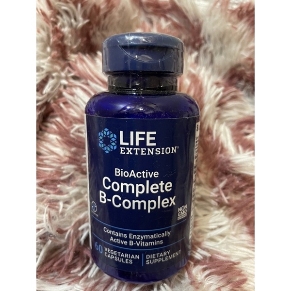 พร้อมส่ง EXP 724 ล็อตใหม่Life Extension BioActive complete B-complex 60 ...