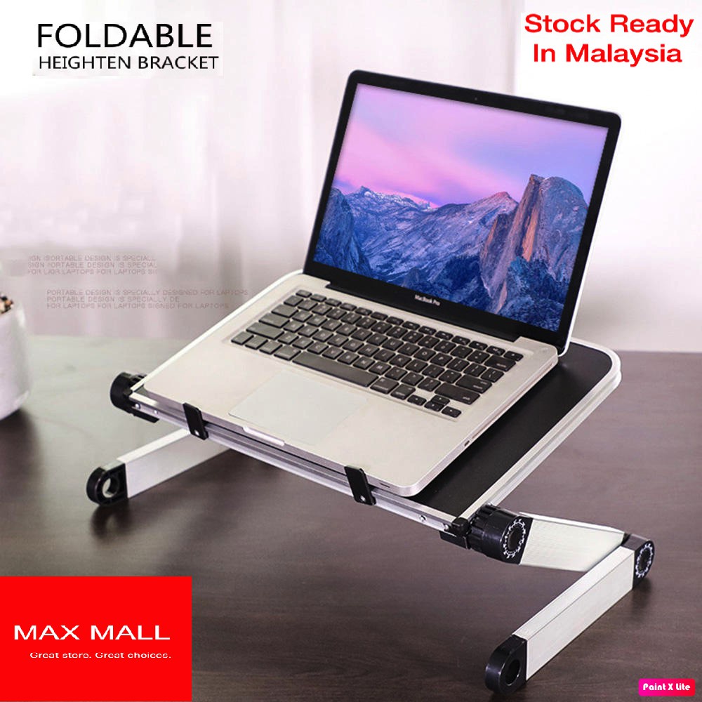 MC 515 Adjustable Foldable Laptop Tablet Stand Aluminum Notebook ...