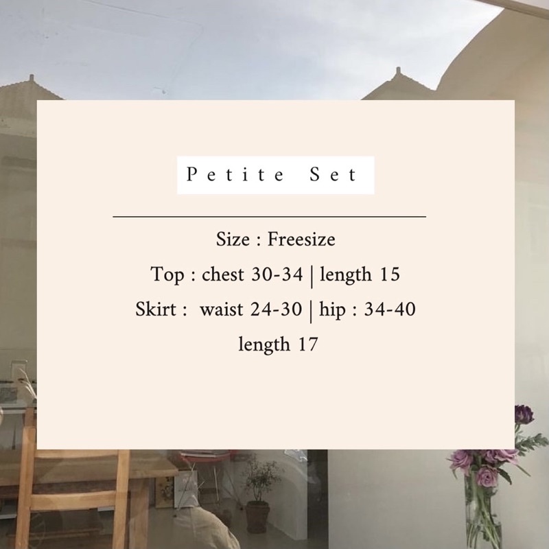 petite set (topskirt) - llittle.shop - ThaiPick