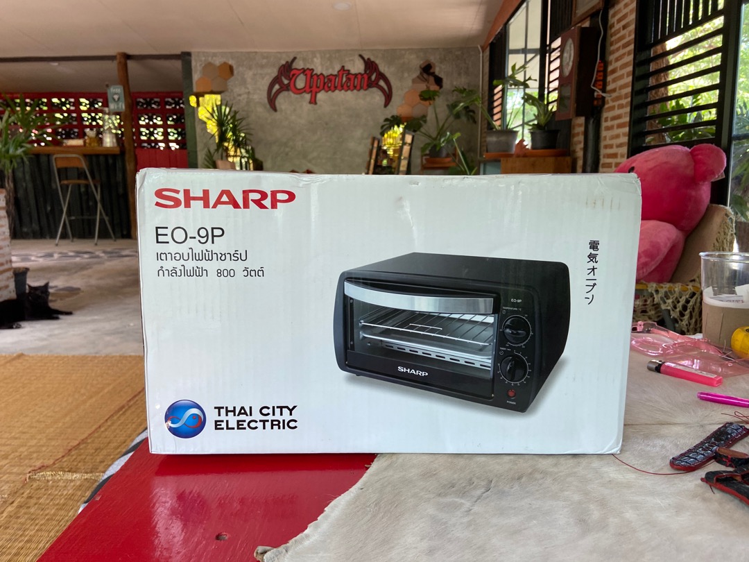 SHARP เตาอบไฟฟ้า 9 ลิตร รุ่น EO-9P รับประกัน 1 ปี | Shopee Thailand