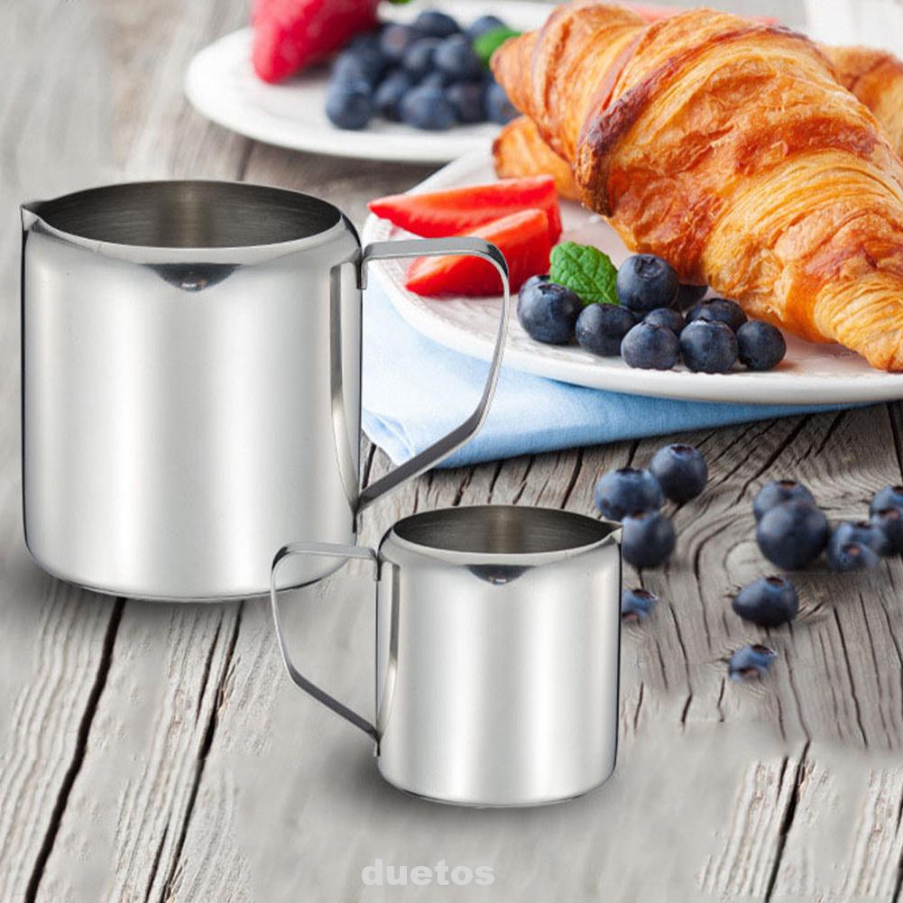 Catering Use Coffee Latte Cream Kitchen Polished Stainless Steel Milk ...