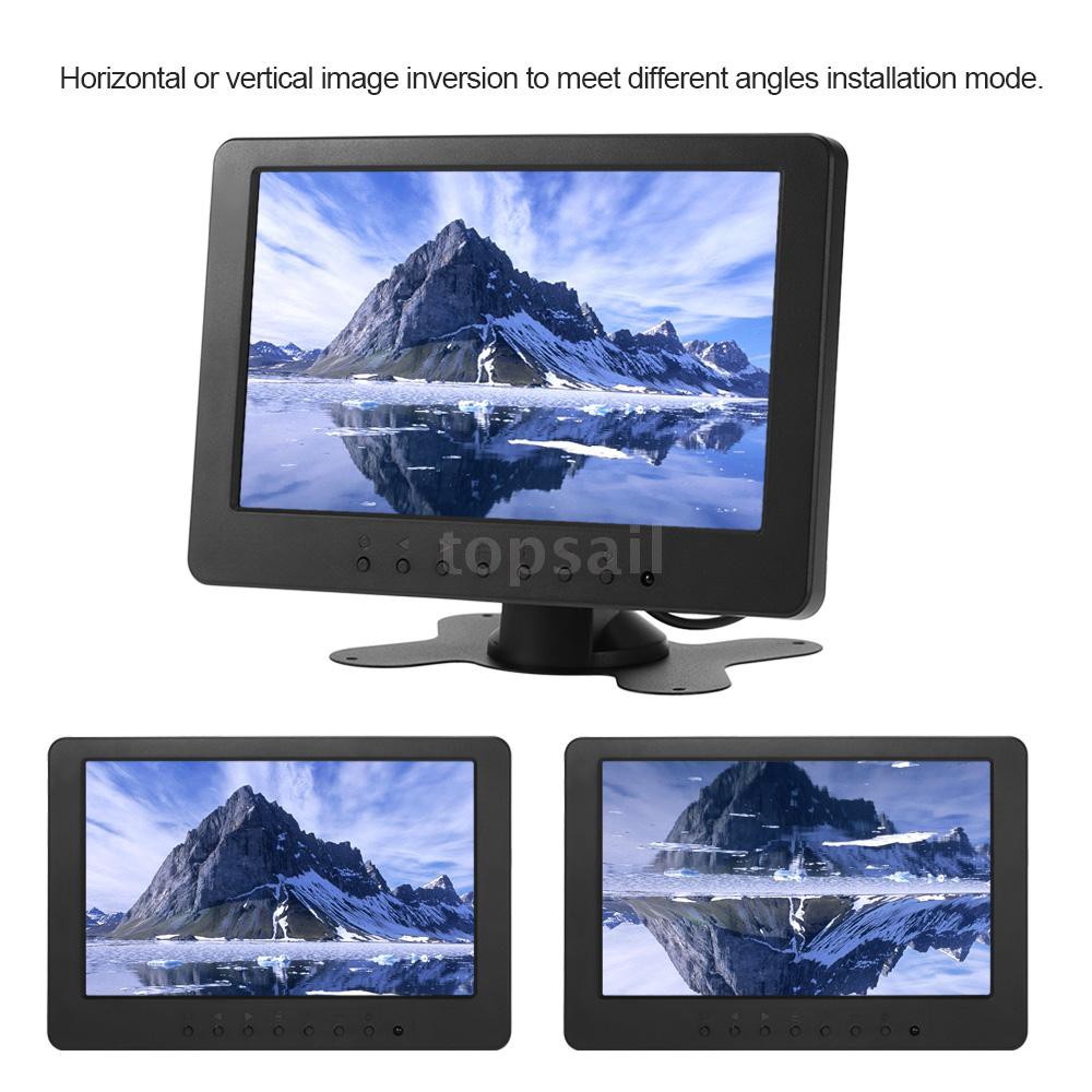 S701 7 inch TFT LCD Monitor Screen 16:9 1024 * 600 BNC AV Video Audio ...