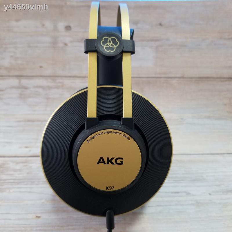 สื่อบันเทิงภายในบ้านสินค้าคงคลัง AKG k92 หูฟังมืออาชีพสำหรับติดตั้งจอ ...