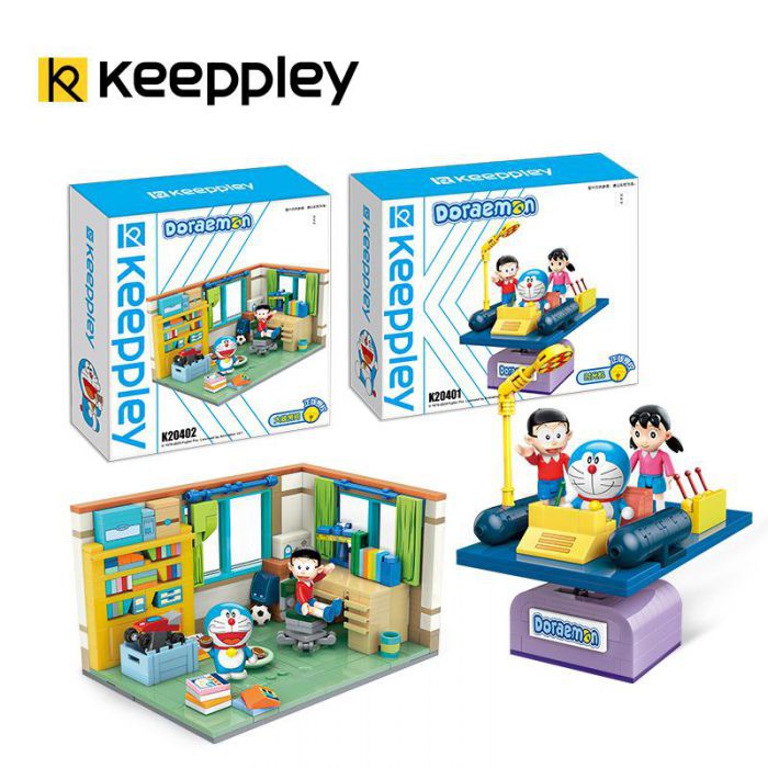 Keepley บล็อคตัวต่อ Doraemon ลิขสิทธิ์แท้ | Shopee Thailand