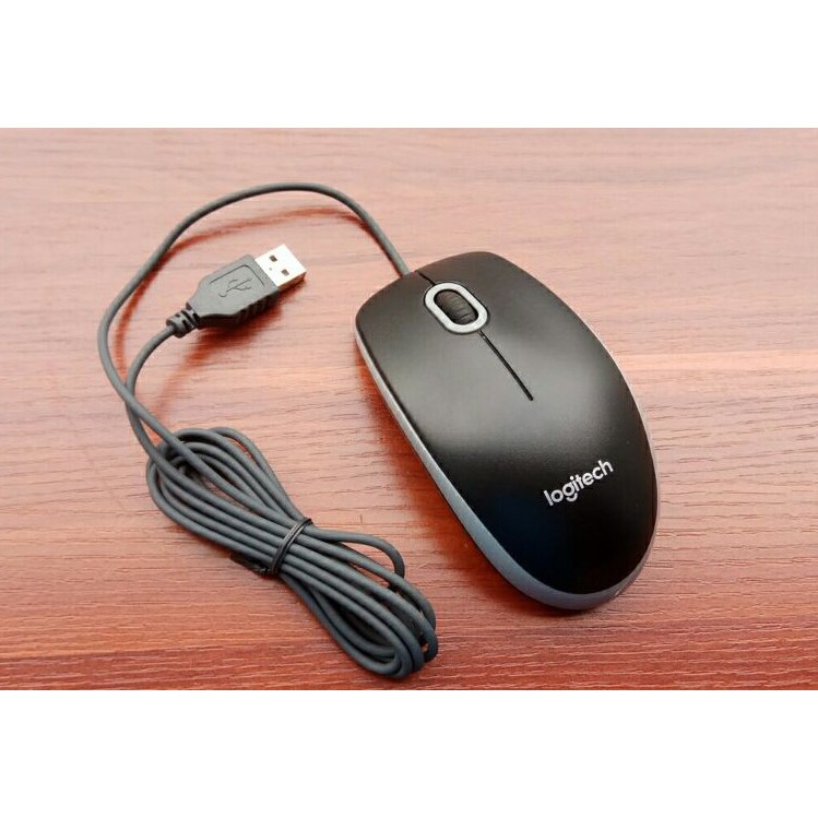เมาส์เกมมิ่ง☸Original Logitech MK200 MK120 เมาส์ USB แบบมีสาย M-U0026 ...