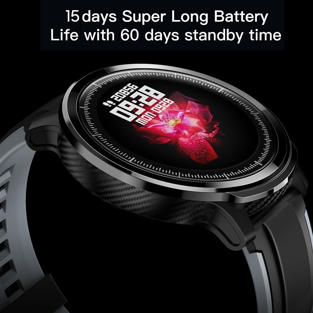 Kospet Probeสมาร์ทนาฬิกา1.3นิ้วหน้าจอสัมผัสเต็มรูปแบบIP68กันน้ำกีฬา ...