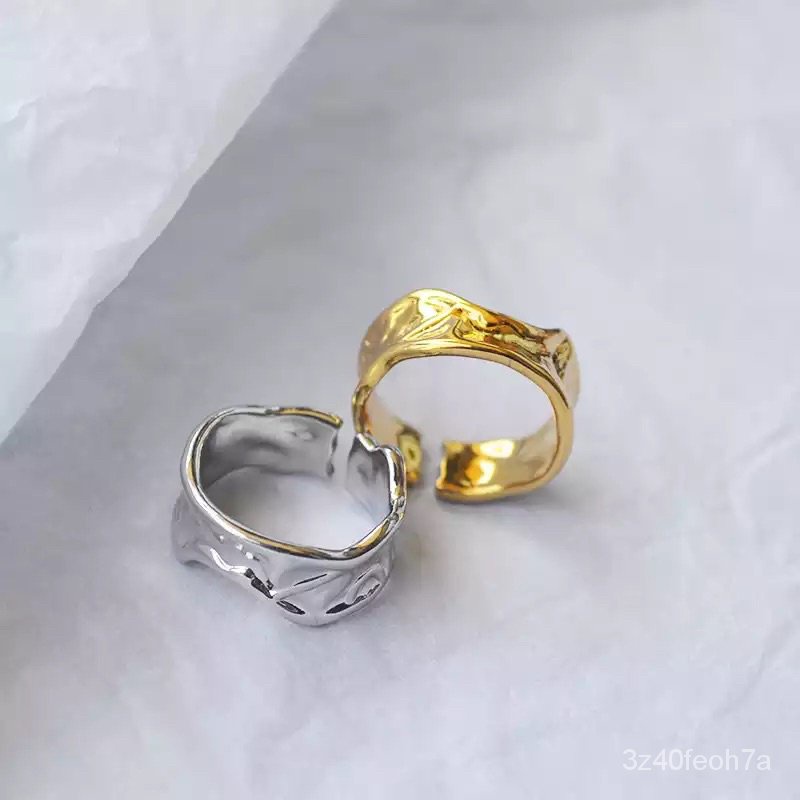 (new)Lapaire l SALE - Melting ring แหวนปรับขนาดได้ [ Silver925 ] | Shopee Thailand