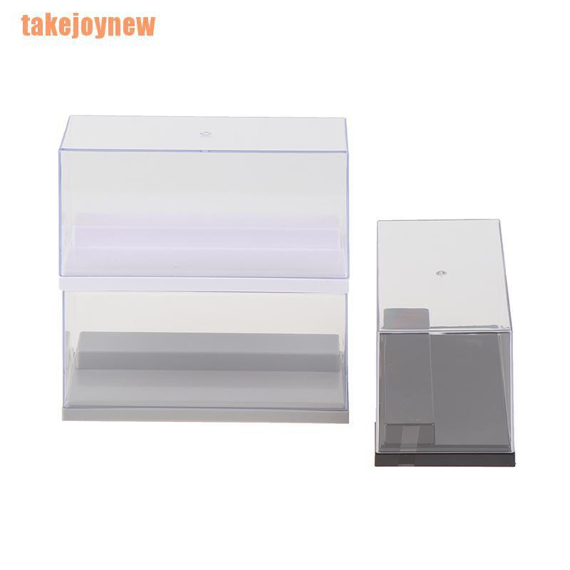 TJN Acrylic Display 2 Steps Case/Box Perspex ShowCase Dustproof For Action Figures TYW ...