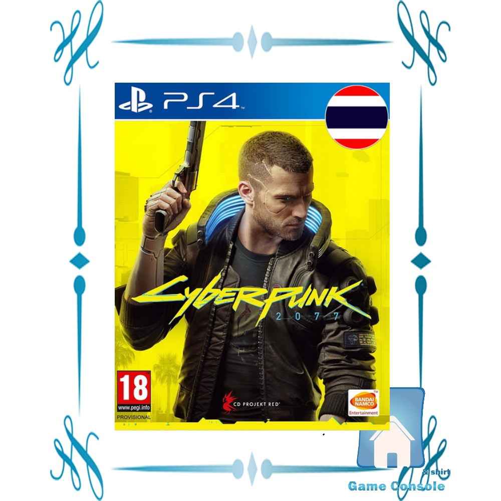 Playstation 4 PS4 Cyberpunk 2077 (SUB THAI) (TH )(ENG)(แผ่นเกม PS4 มือ ...