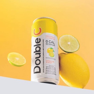 Double C เครื่องดื่มวิตามินคละรส (24กระป๋อง/1ลัง) / 1 แพค มี 6 กระป๋อง ...