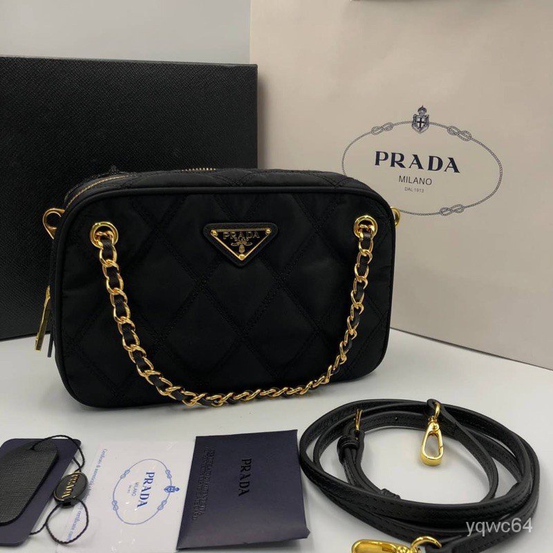 ของแท้ 100% ราคาถูก New Prada crossbody bag 2ZH108 และ 2VD044 ...