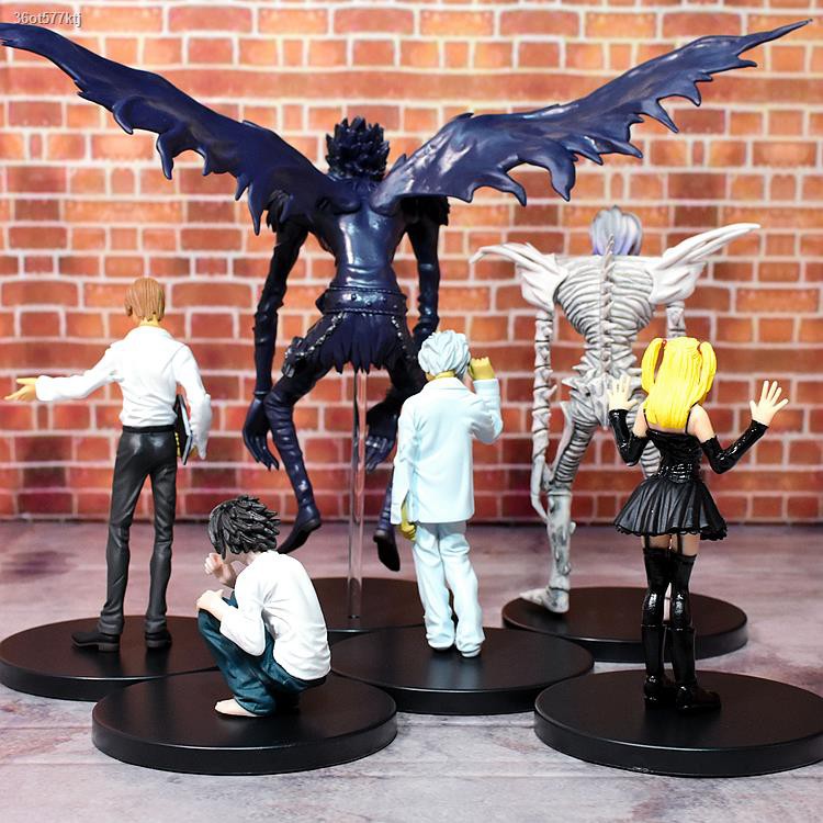 Anime figure ตัวละครเด ธ โน้ต L Night God Moon Rem Lucky Grim Reaper ...