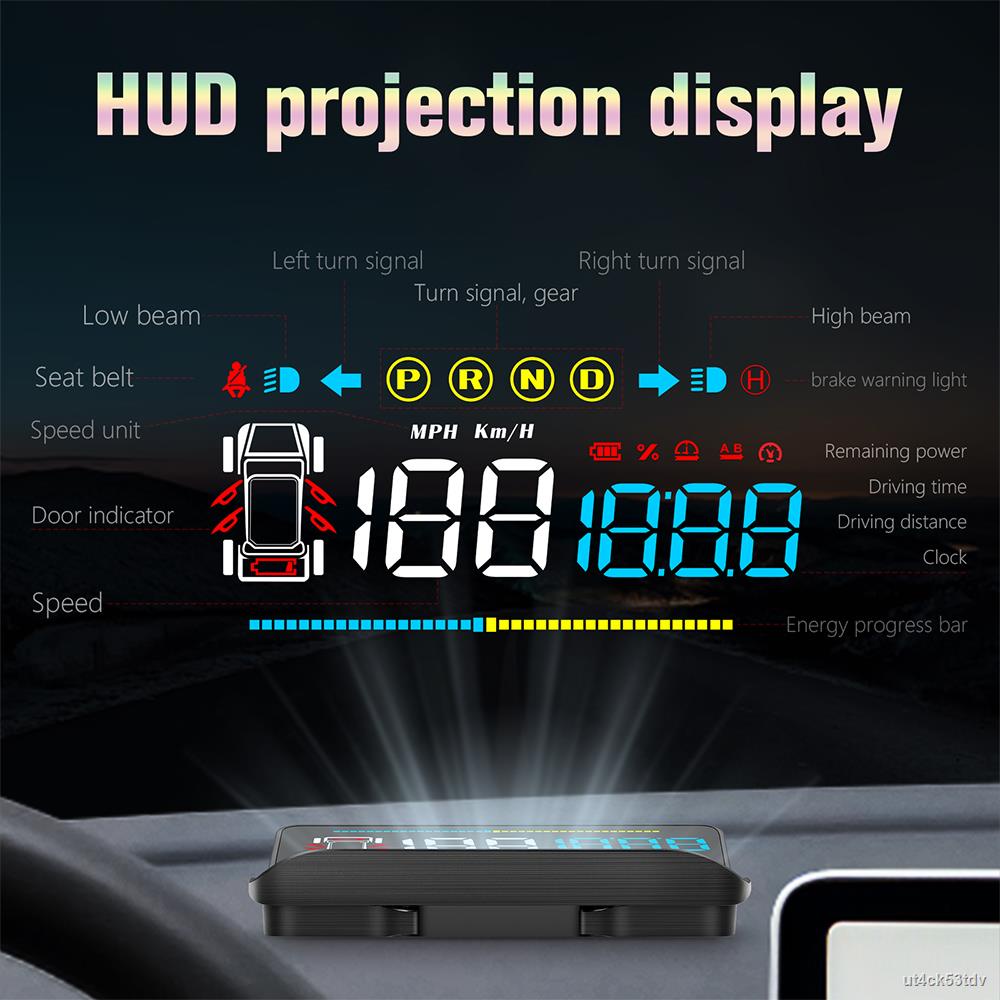 T4 Hud Head Up Display For Tesla Model 3 Model Y Head Up Display ...