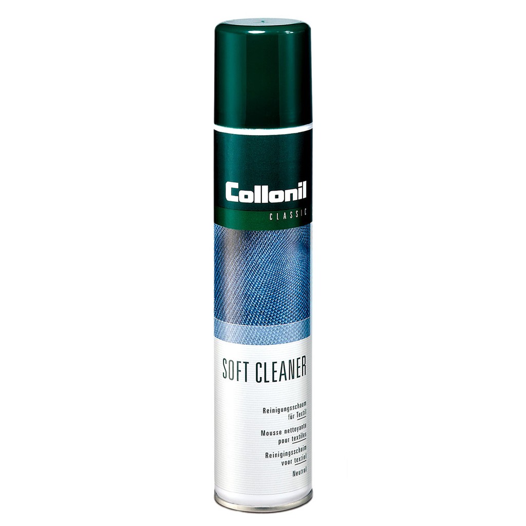 COLLONIL SOFT CLEANER 200 ML. โฟมขจัดคราบสูตรอ่อนโยน สำหรับผ้า หนังกลับ ...