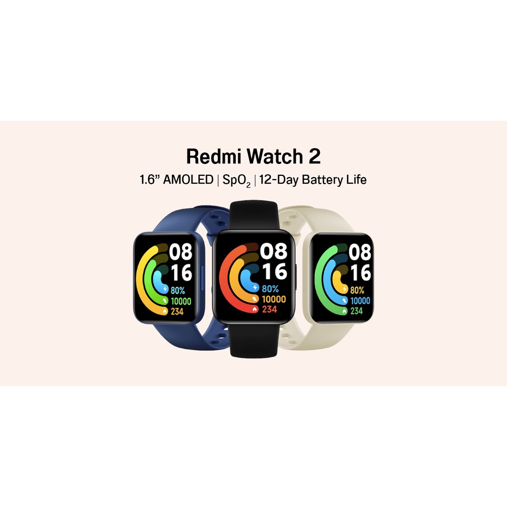 Xiaomi Mi Watch 2 Liteกันน้ำ 50 เมตร แบตอึด 10 วัน ประกันศูนย์ 12 เดือน ...