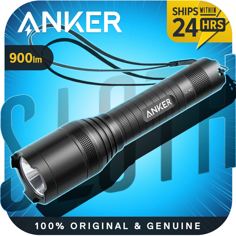 [Shop Malaysia] Anker Bolder LC90 Flashlight, 900 Lumens, 5 Modes ...