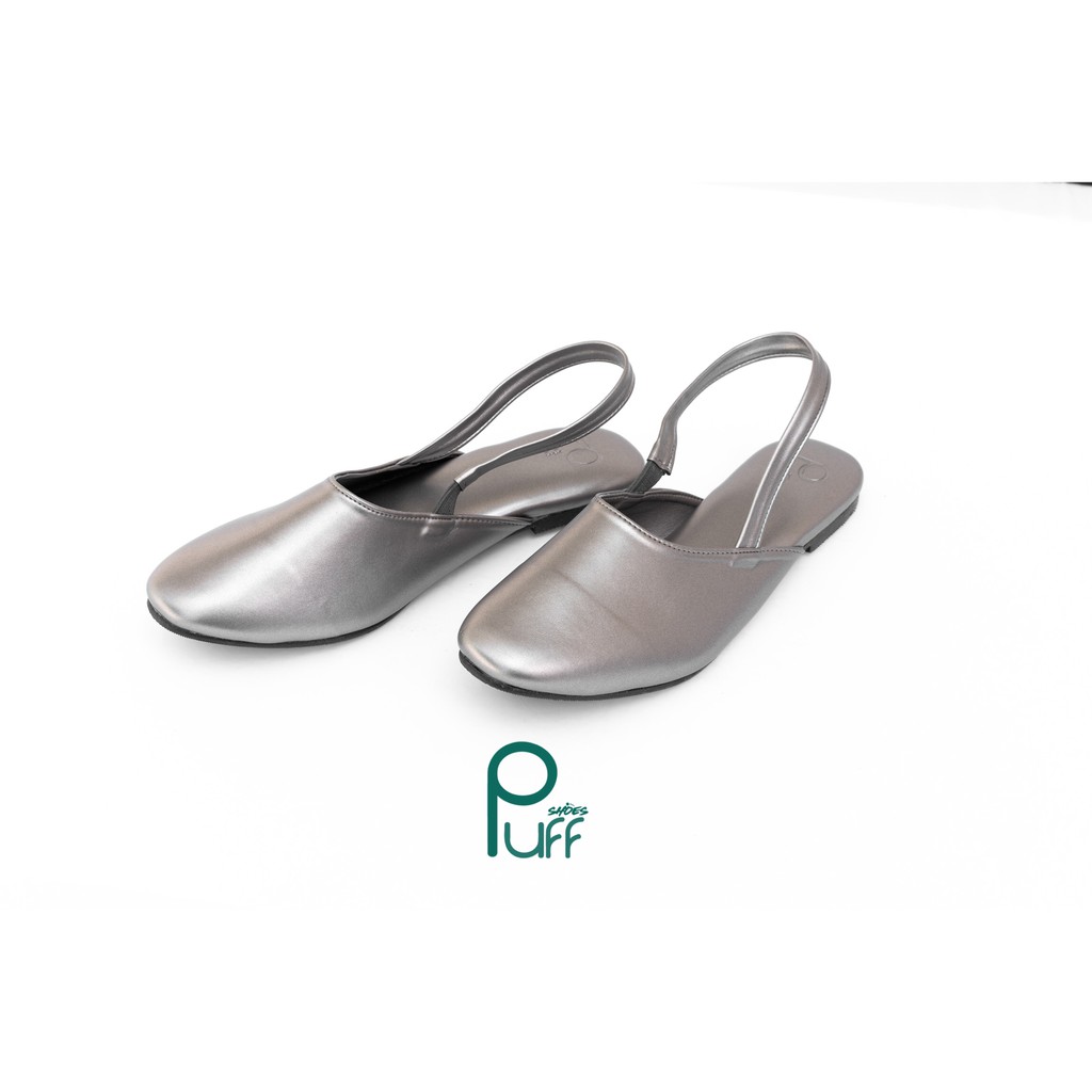 PUFF SHOES Cara Plus Metallic Grey - puffshoes.official - ThaiPick