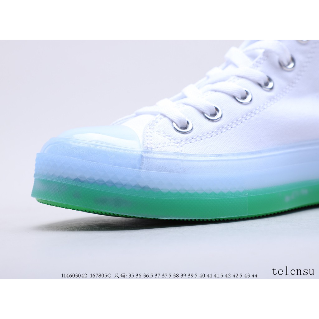 Converse Chuck Taylor All Star Cx Jelly รองเท้าผ้าใบลําลองสีโปร่งใส ...