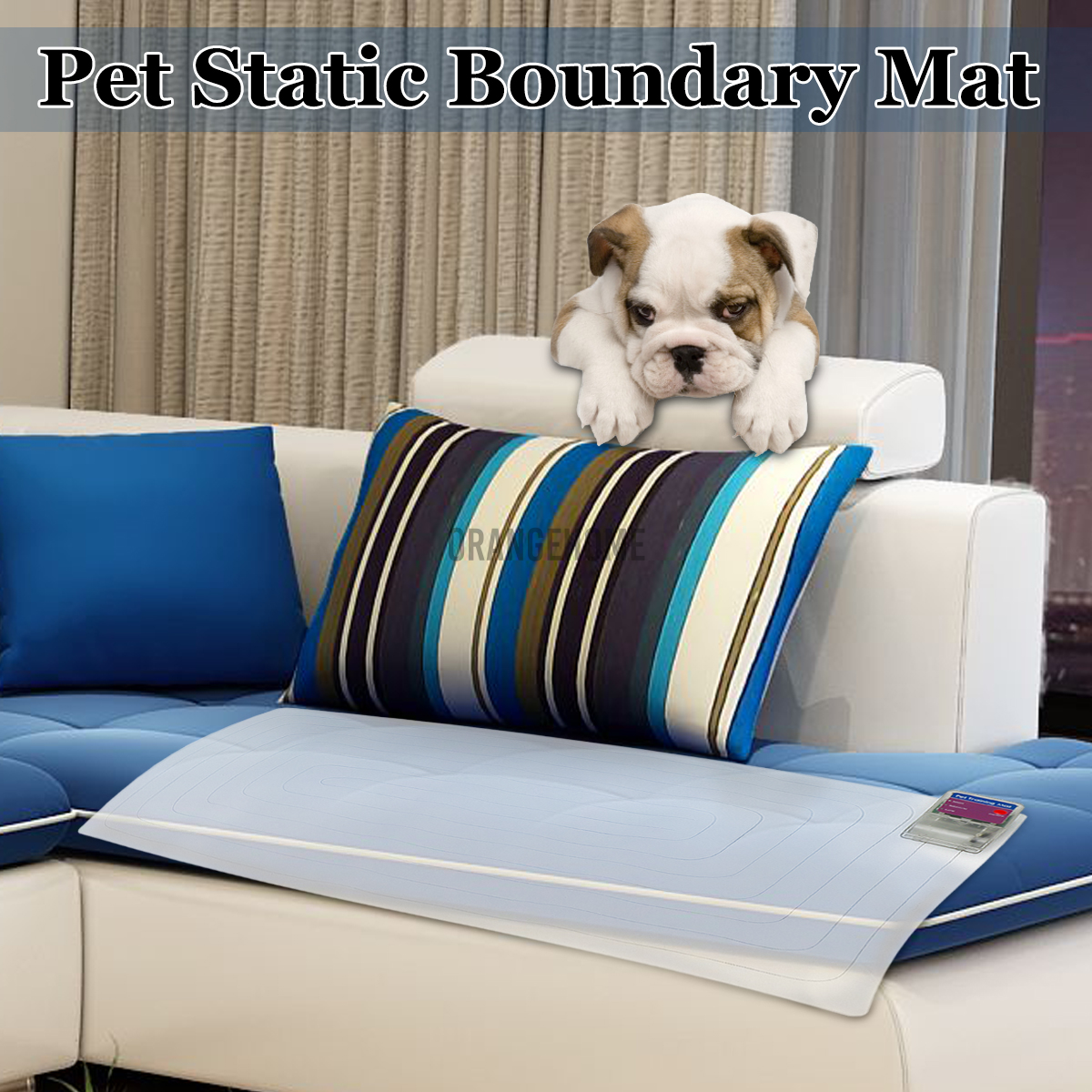 Indoor Static Training Mat Pet Boundary Dog Cat Puppy Barrier Fence ...