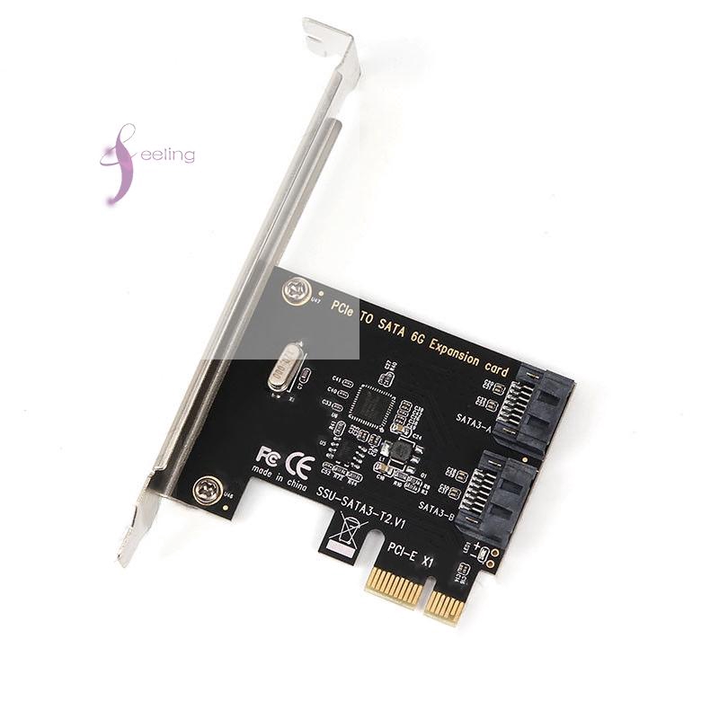 pcie pci express to sata 3 . 0 sata iii อะแดปเตอร์การ์ดควบคุม - feeling ...