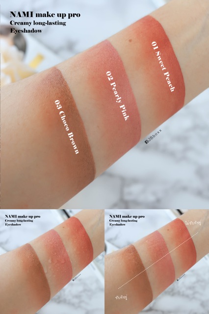 Nami Make Up Pro Seoul Girls Creamy Long-Lasting Eyeshadow - siriya_beauty - ThaiPick