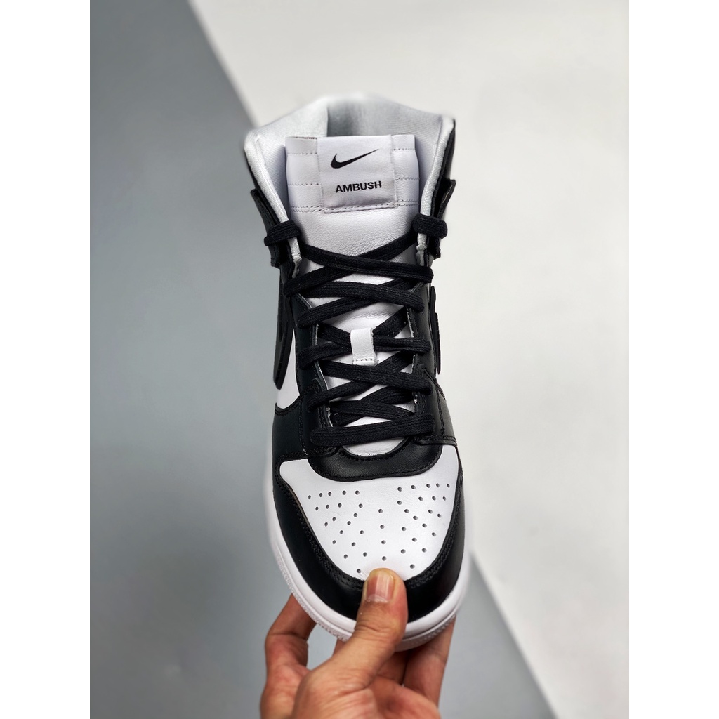 Ambush x SB Dunk High Panda รองเท้าผ้าใบ สําหรับผู้ชาย และผู้หญิง ...