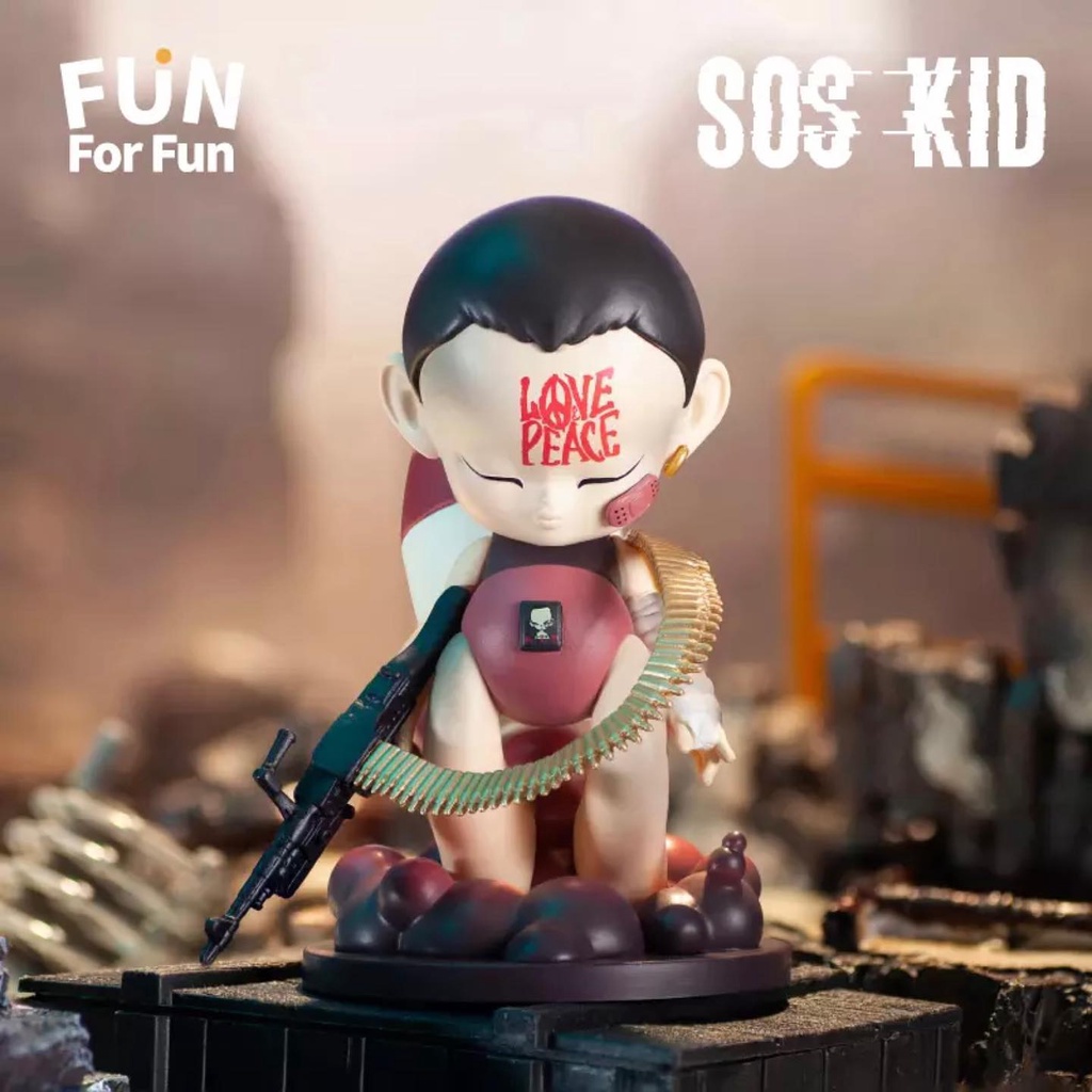 Sos kid series 1 แบบสุ่ม พร้อมส่ง - okecat_arttoy - ThaiPick