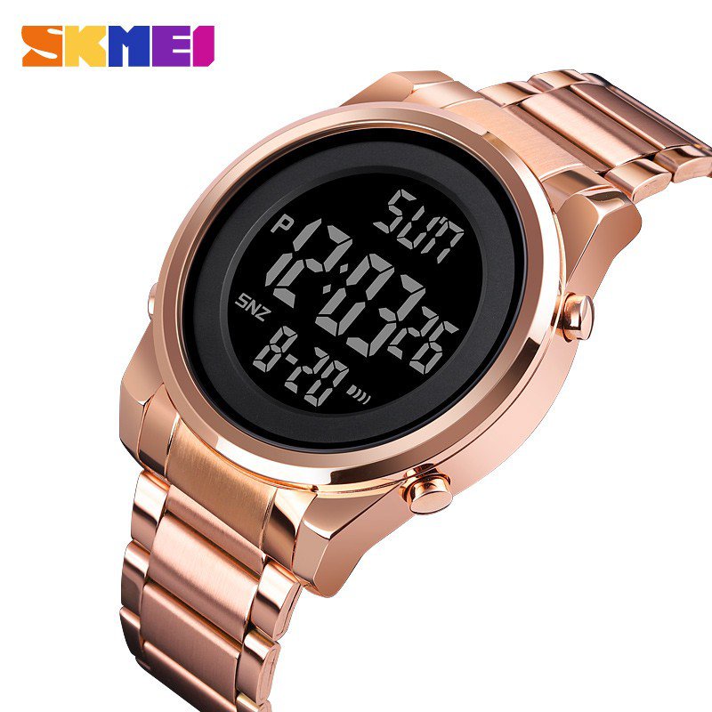 SKMEI Men Digital Watch Fashion Sports Stainless Steel Waterproof ...